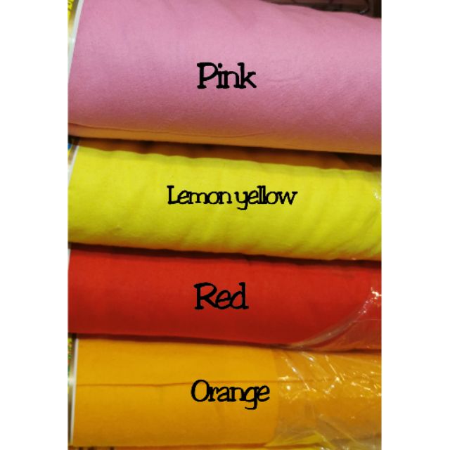 KAIN KAPAS KOSONG/COTTON FLANNEL PLAIN 36 "(COLOR) | Shopee Malaysia
