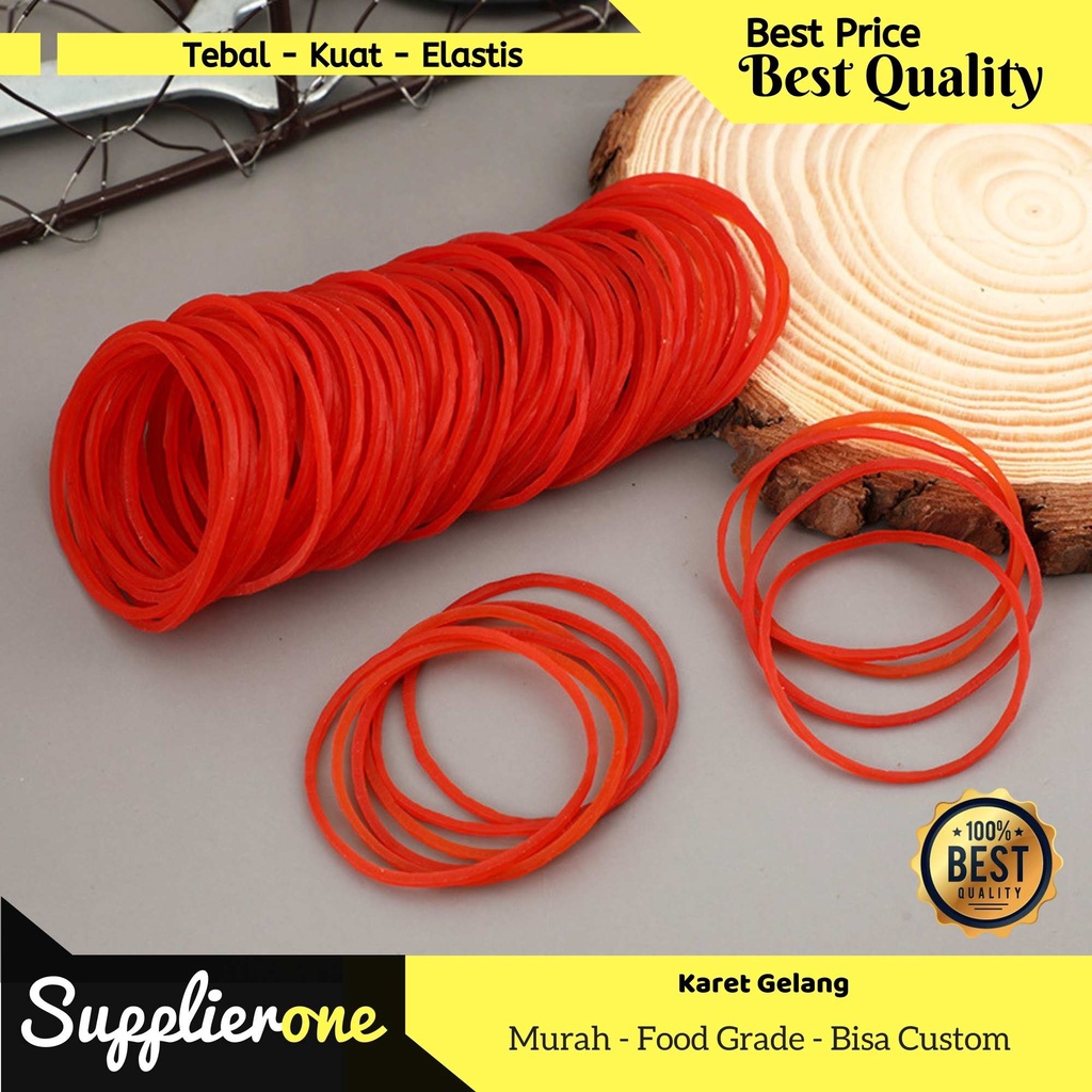 MERAH Rubber/rubber Band/Red Rubber/Vegetable Rubber/Multipurpose ...