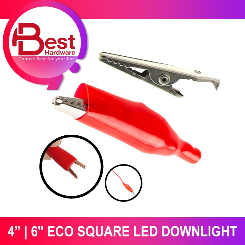 BEST HARDWARE - 2PCS CROCODILE/SPRING CLIP TEST TERMINAL CLAMP (45mm ...