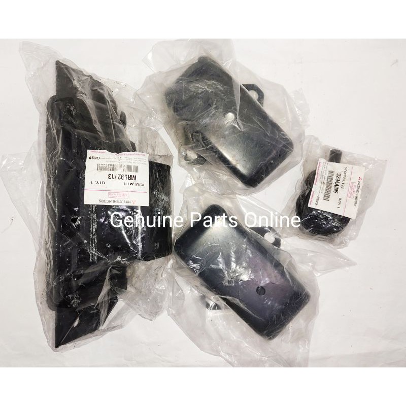 Mitsubishi Original Pajero Sport 2WD 4WD Engine Mounting Set | Shopee ...
