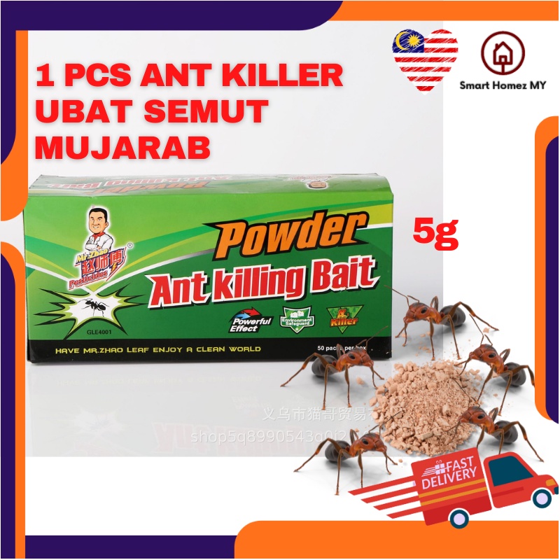 Ant Killer Powder Killing Bait Racun Ubat Semut Serbuk Berkesan Mujarab ...