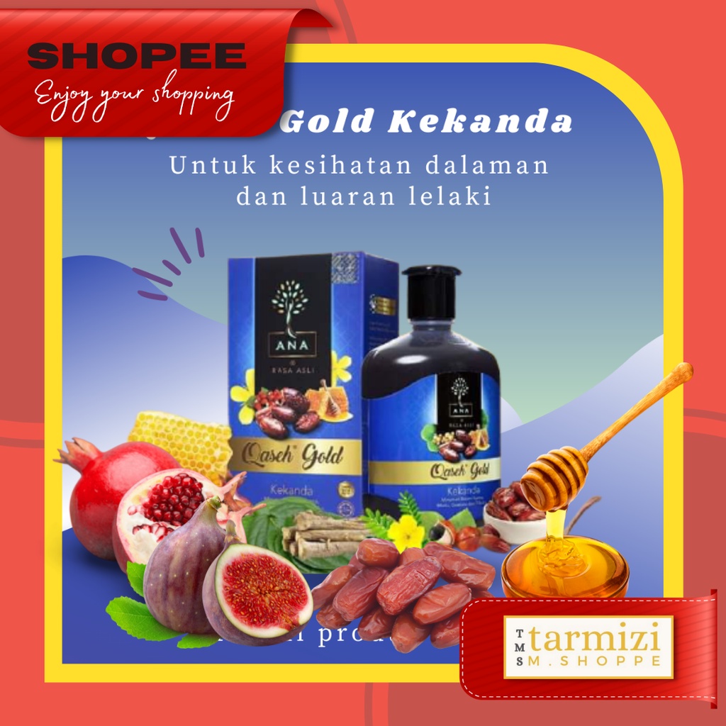QASEH GOLD KEKANDA (500 ML) | Shopee Malaysia