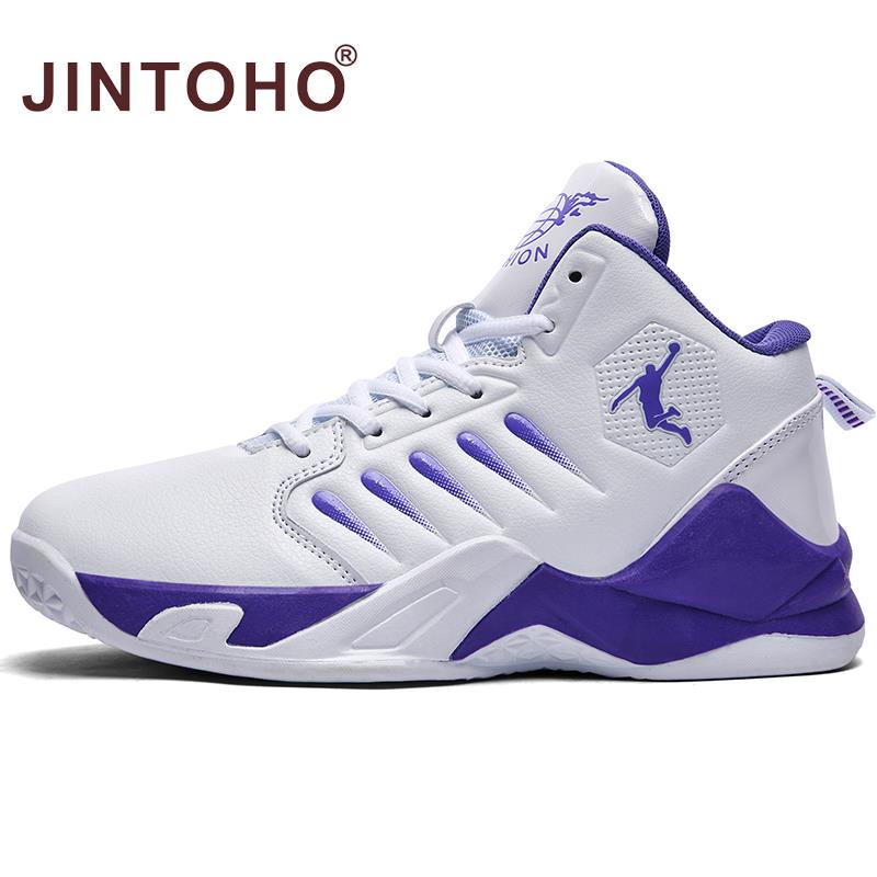 【JINTOHO】Men's Basketball Shoes Breathable Cushioning Non-Slip Wearable ...