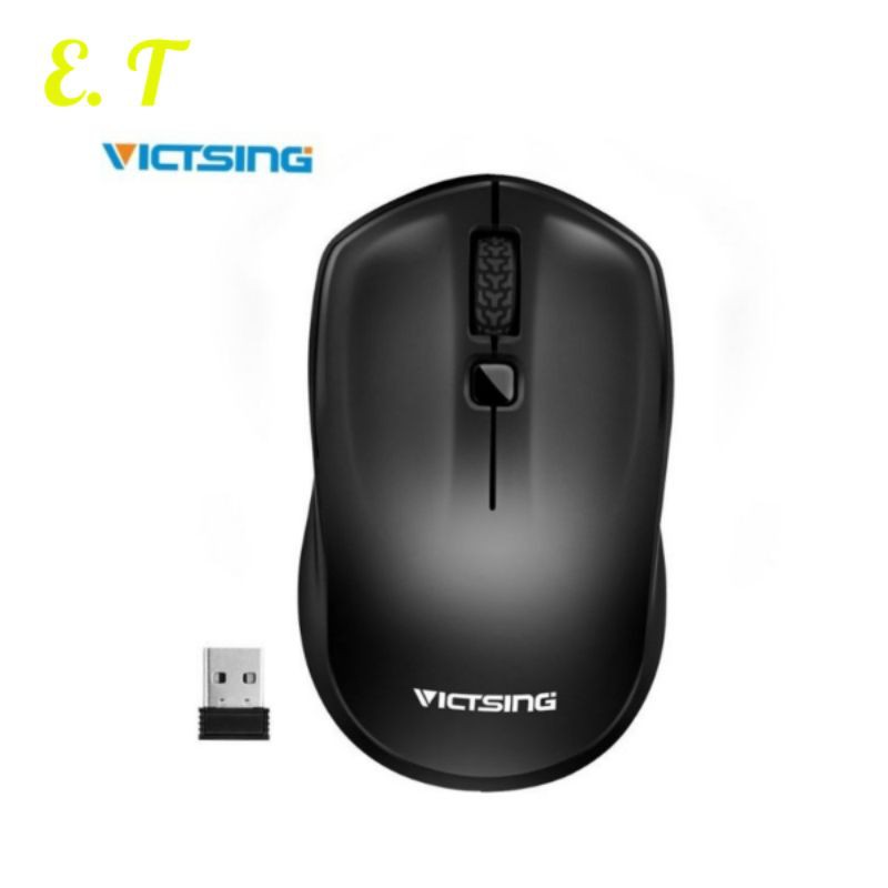 VICTSING Original Mice Unique Design 4-Button Wireless Mobile Mouse ...