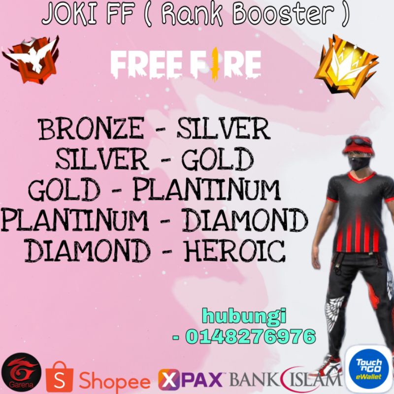 💥JOKI FREE FIRE MURAH 💥|| JOKI FF BY QYY