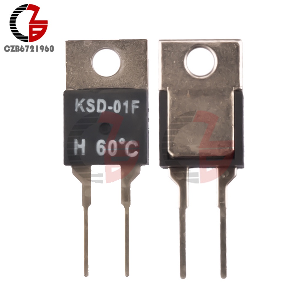 40 50 60 70 80 Deg C NC Normally Open Thermal Switch Temperature Sensor ...
