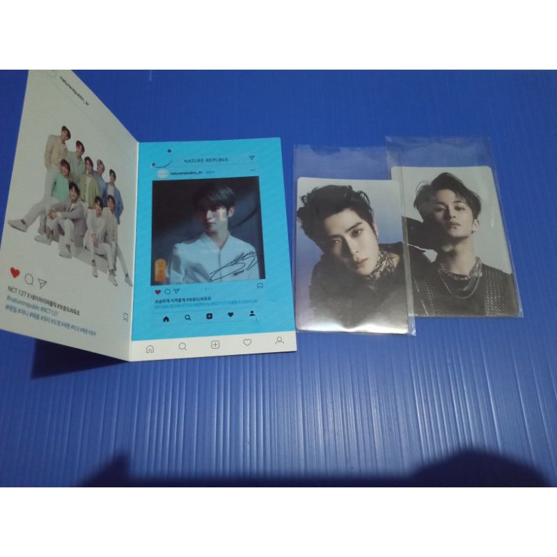 Jaehyun NATURE REPUBLIC PHOTOCARD, PC STICKER PUNCH JAEHYUN MARK ...
