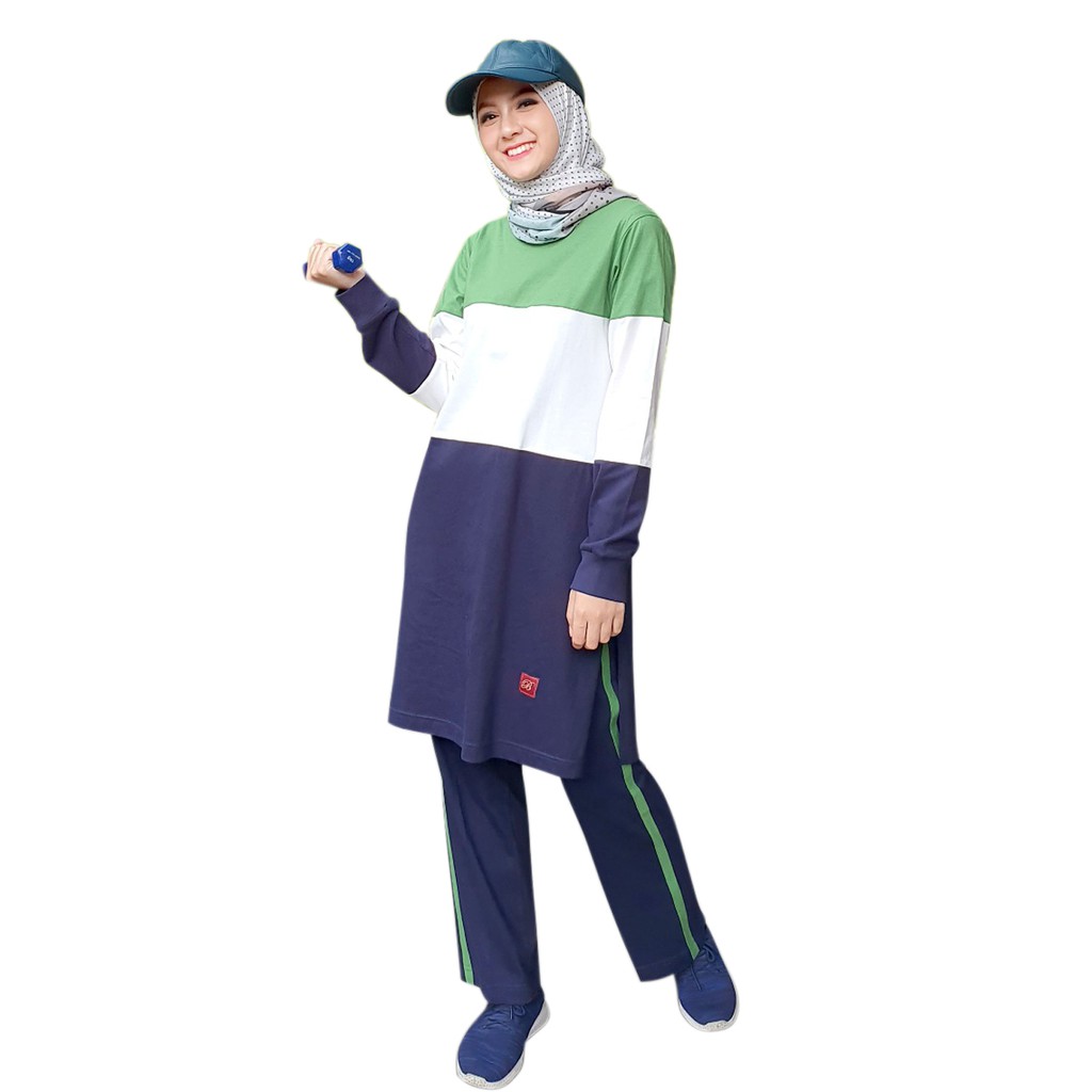 HIJAU Bms 23 Green | Muslim Gymnastics Clothes | Muslimah Gymnastics ...