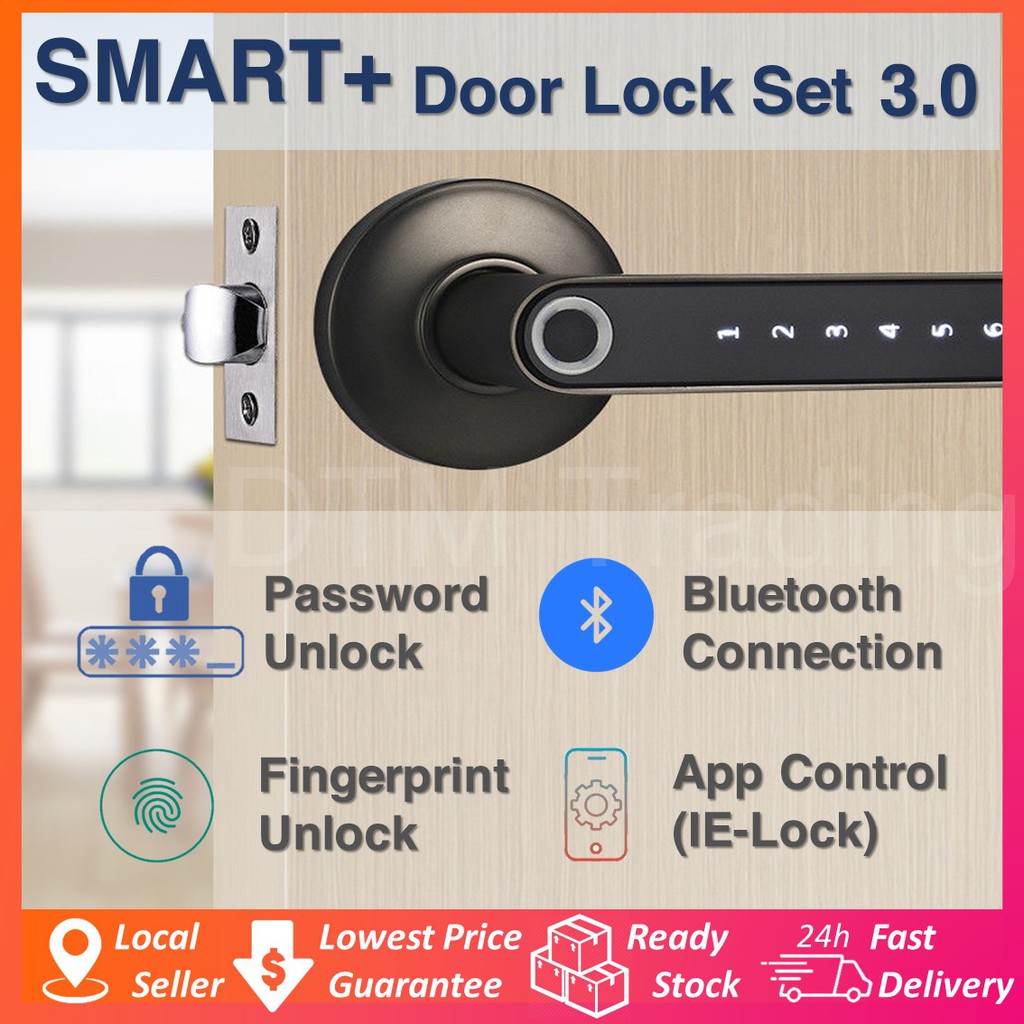 Smart Door Lock-Electronic Fingerprint Password Smart Door Lock ...