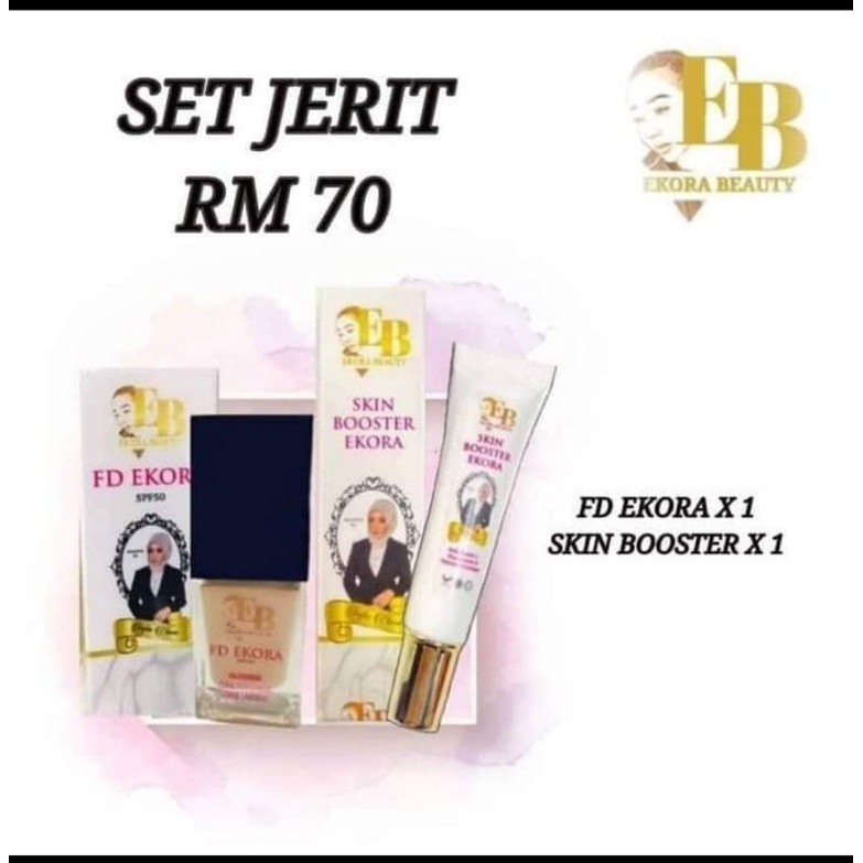 Fd Ekora mix Skin Booster (Set Jeghik ) By EkoraBeauty | Shopee Malaysia