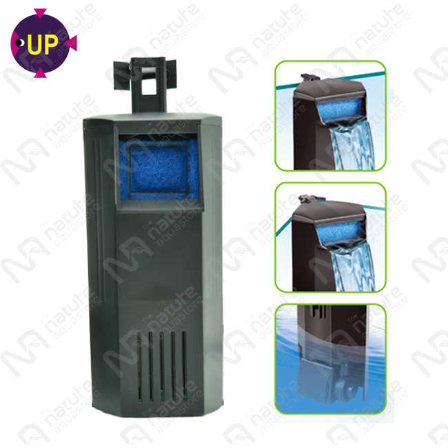 UP Aqua A-069 Hang-On Triangle Filter 200L/H for shallow tank | Shopee ...