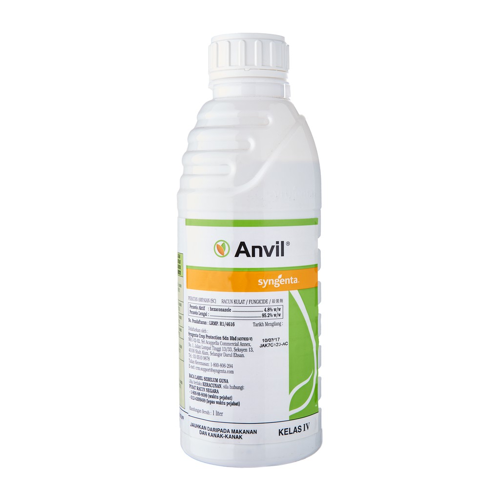 1L Anvil Syngenta Hexaconazole 4.8% Racun Kulat Akar Putih Sigatoka ...
