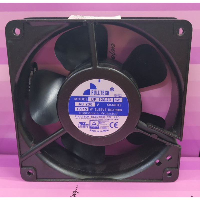 FULLTECH UF-12A 23SWH 230V AC FAN 120X120X38MM 05500181 | Shopee Malaysia