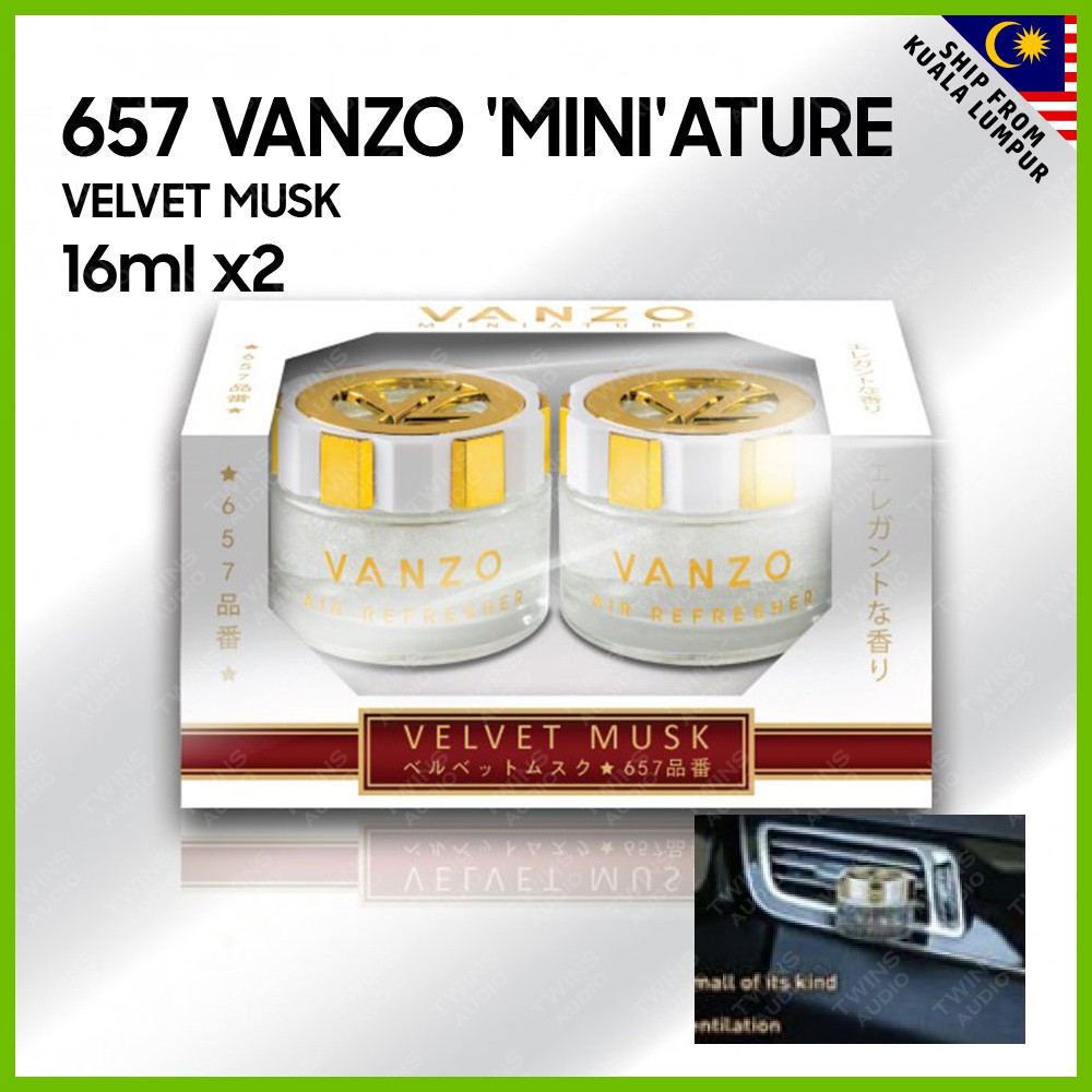 Vanzo Car Air Freshener Duo Series Gentleman & Goddess Series Car ...