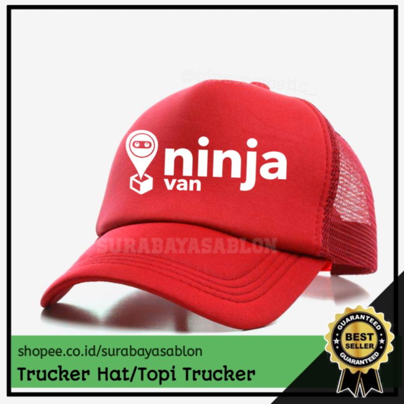 Ninja Van Trucker Mesh Hat - High Quality Ninja Van Hat in Many Colors ...