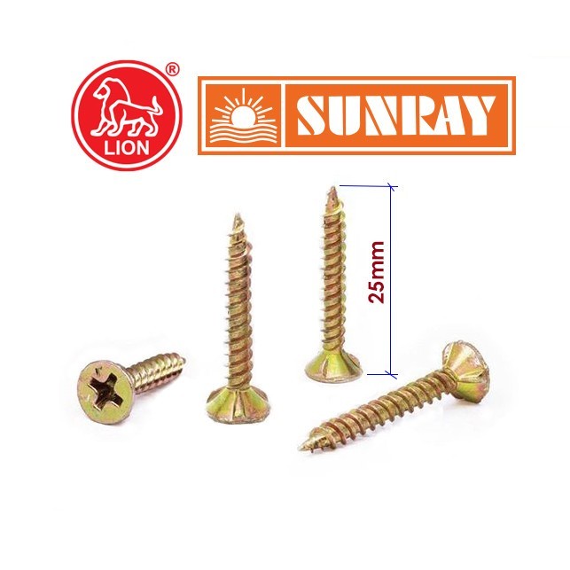 (100pcs) 6x1 GRC Screws / Cement Board Screw / calsiboard | Shopee Malaysia