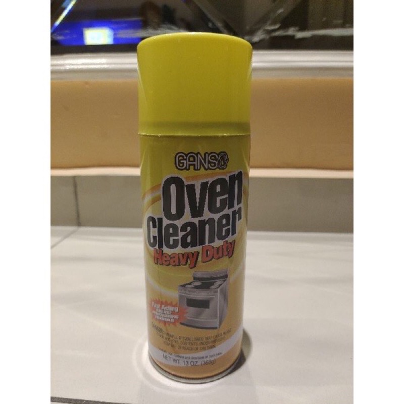 GANSO FOAM CLEANER OVEN,STARCH OXYGEN,GLASS,AIR CONDI 368g | Shopee ...