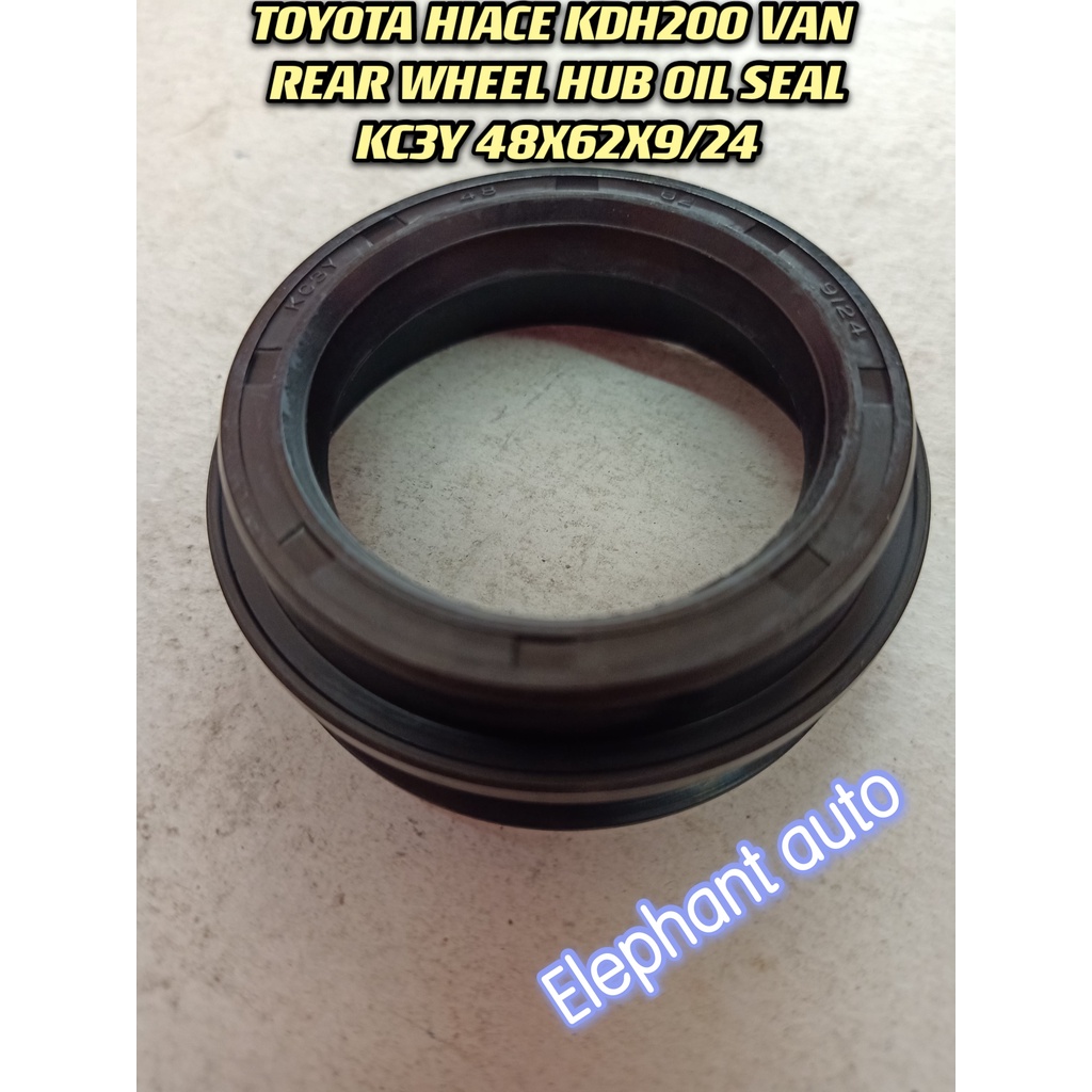 TOYOTA HIACE KDH200 VAN REAR WHEEL HUB OIL SEAL KC3Y 48X62X9/24 ...