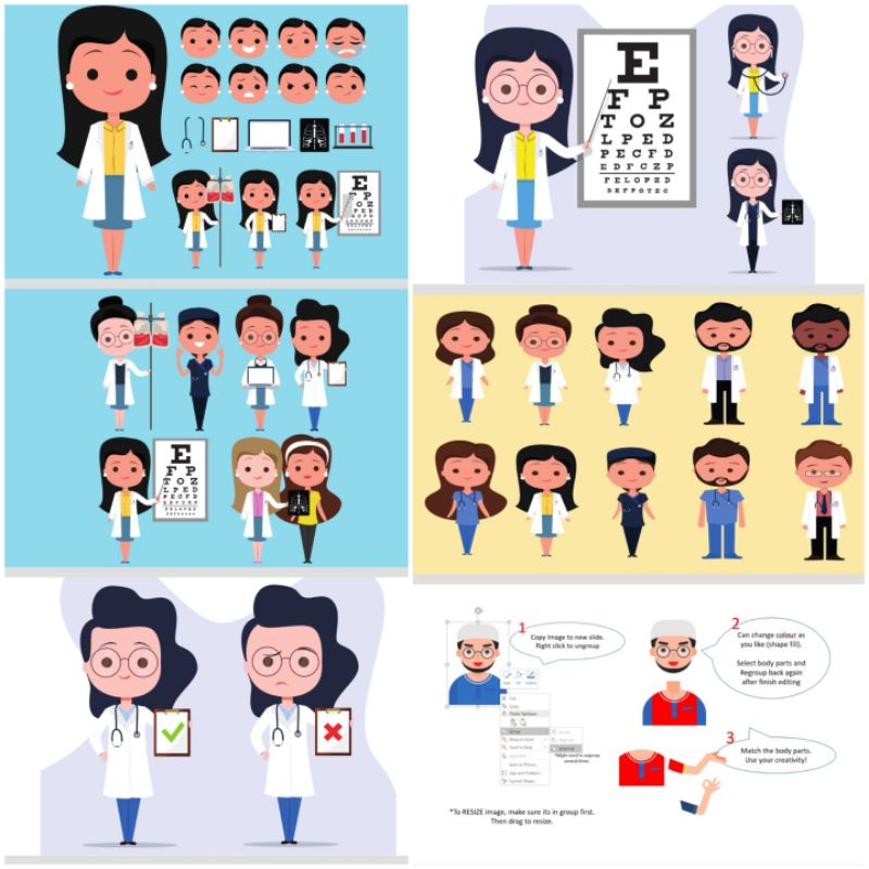 Cartoon Character for PowerPoint Explainer Template ppt 100% editable ...