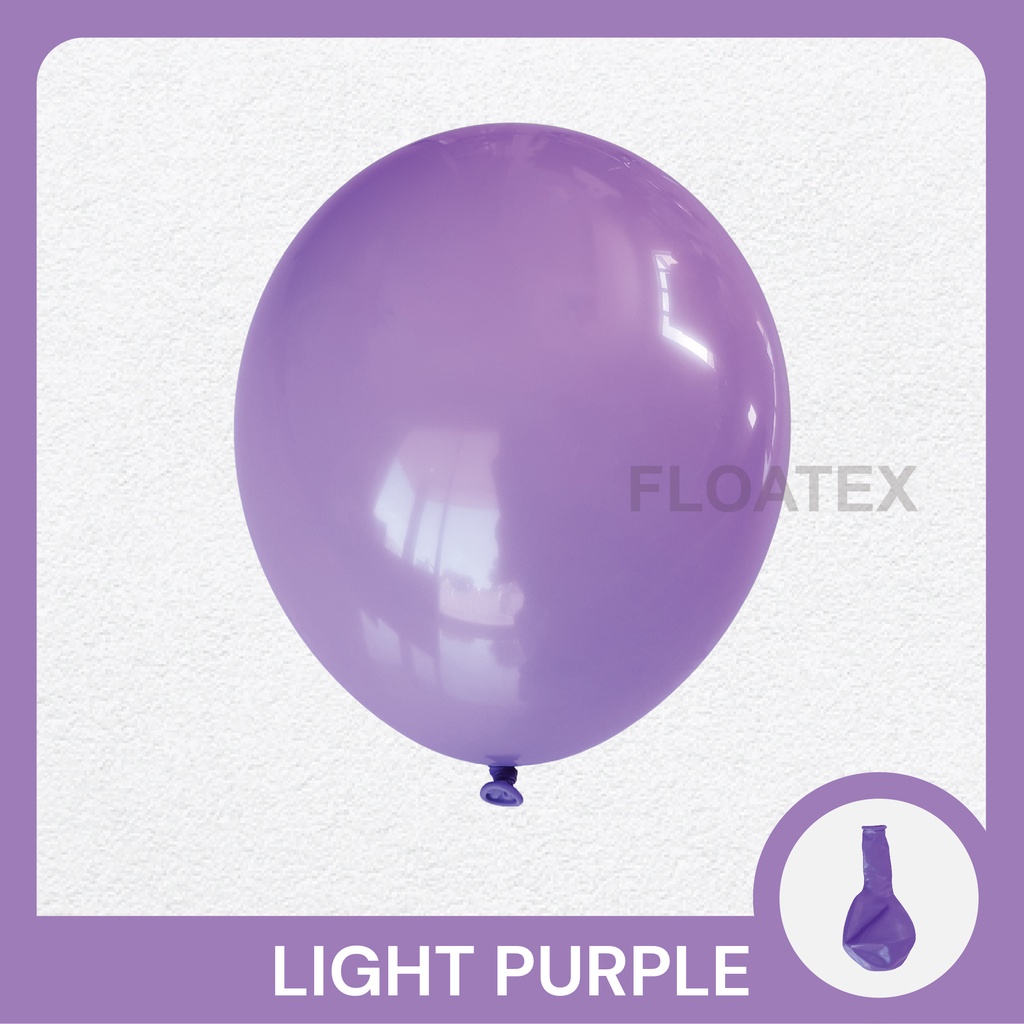 Floatex 3.2g 12 Inch 10pcs High Quality Matte Latex Colorful Balloon ...