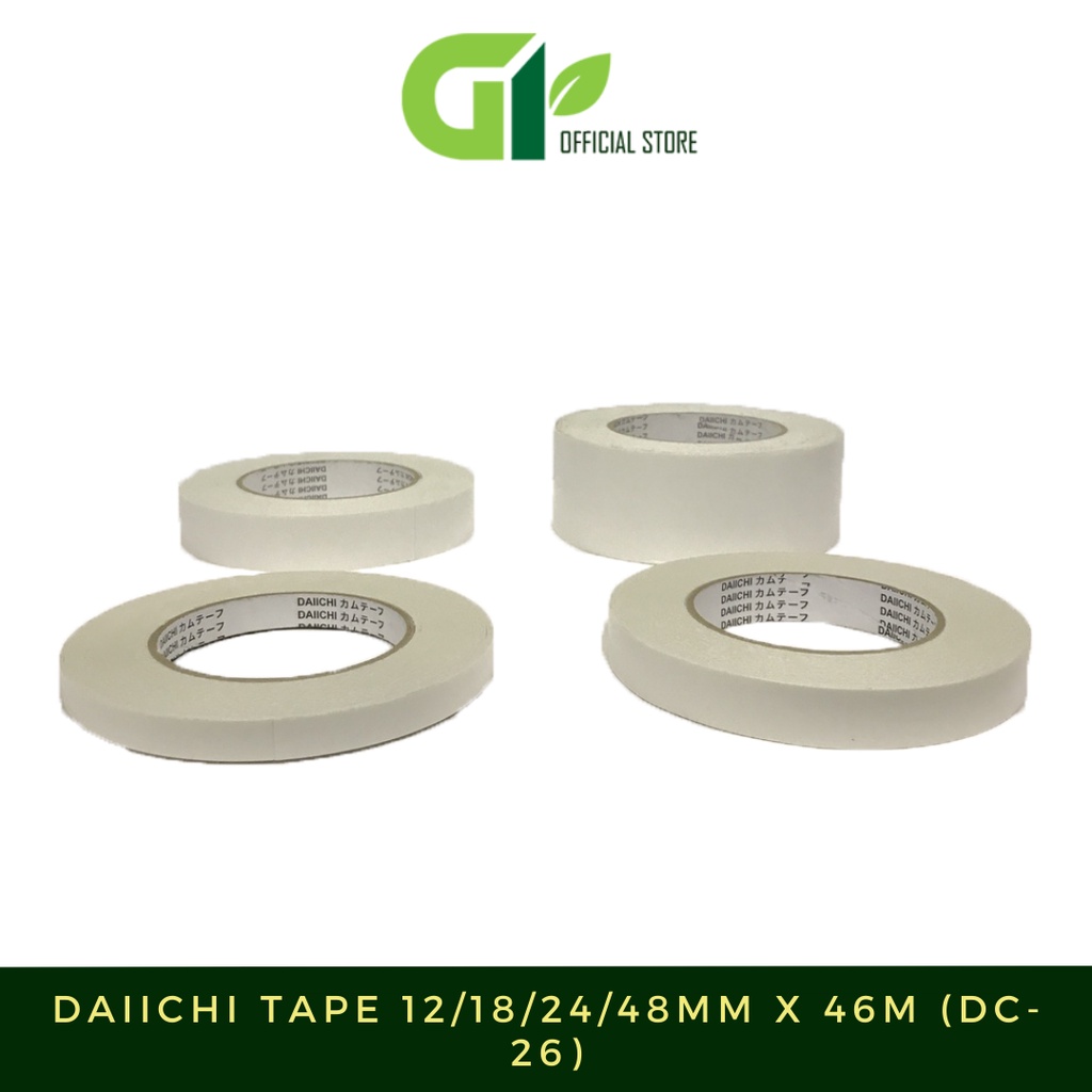 [GY Office] Daiichi Tape 12/18/24/48MM X 46M (DC-26) | Shopee Malaysia