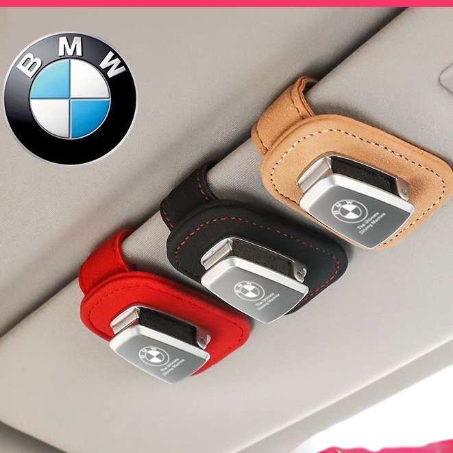 [ BMW ] Car Sun Visor Glasses Sunglasses Ticket Receipt CardHolder ...