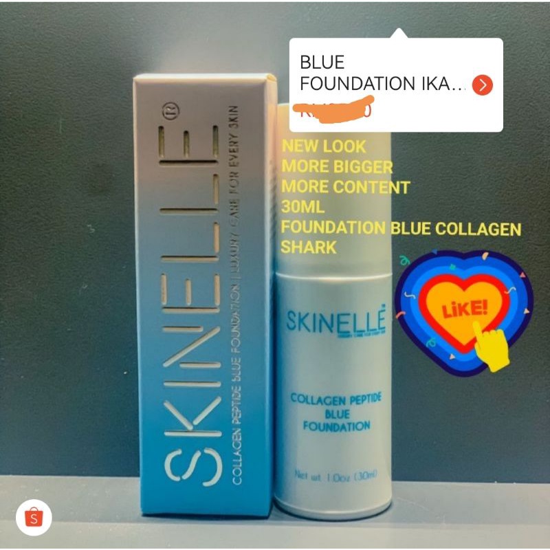 COMBO FOUNDATION BLUE + PINK SKINELLE(Best Foundation ikut darah ...