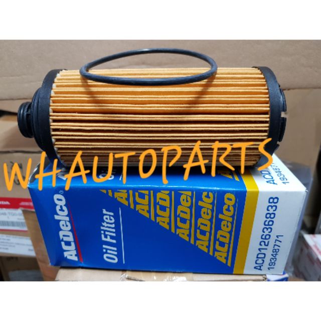 CHEVROLET COLORADO OIL FILTER 12636838 ACDELCO | Shopee Malaysia