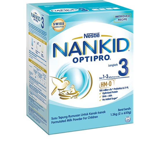 Nestle Nankid Optipro Step 3 1.3kg | Shopee Malaysia
