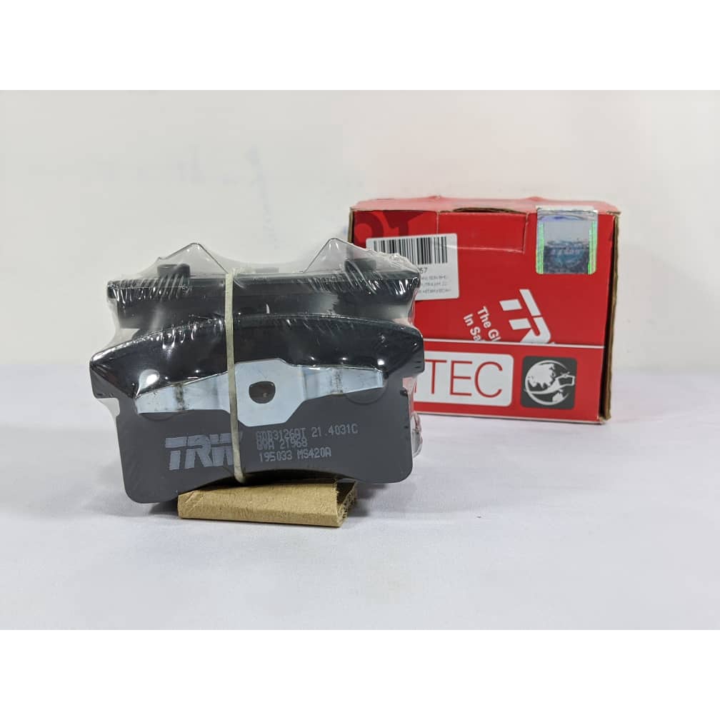 Kancil L2 L2S Turbo Daihatsu Mira TRW / FBK Front Disc Brake Pad ...