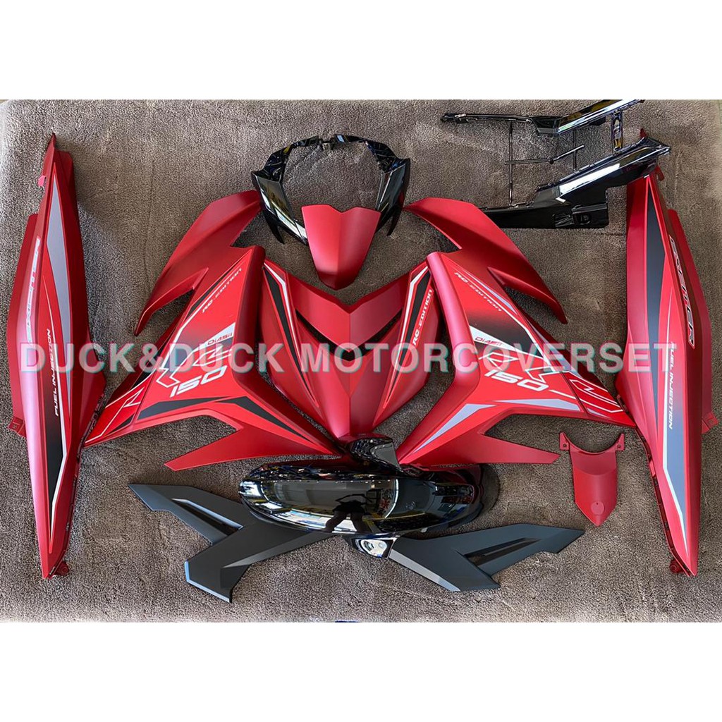 Y15ZR V1/V2 EXCITER RC 2019 MT.RED MOTOR COVER SET | Shopee Malaysia
