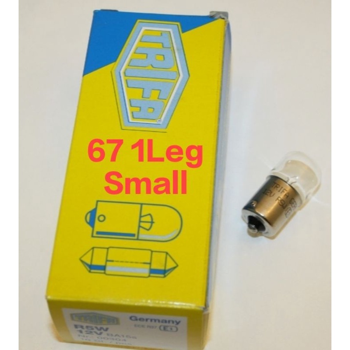 FZ 67 (1Leg) Small 12volt / 24Volt Trifa Auto Bulbs (10Pcs) | Shopee ...