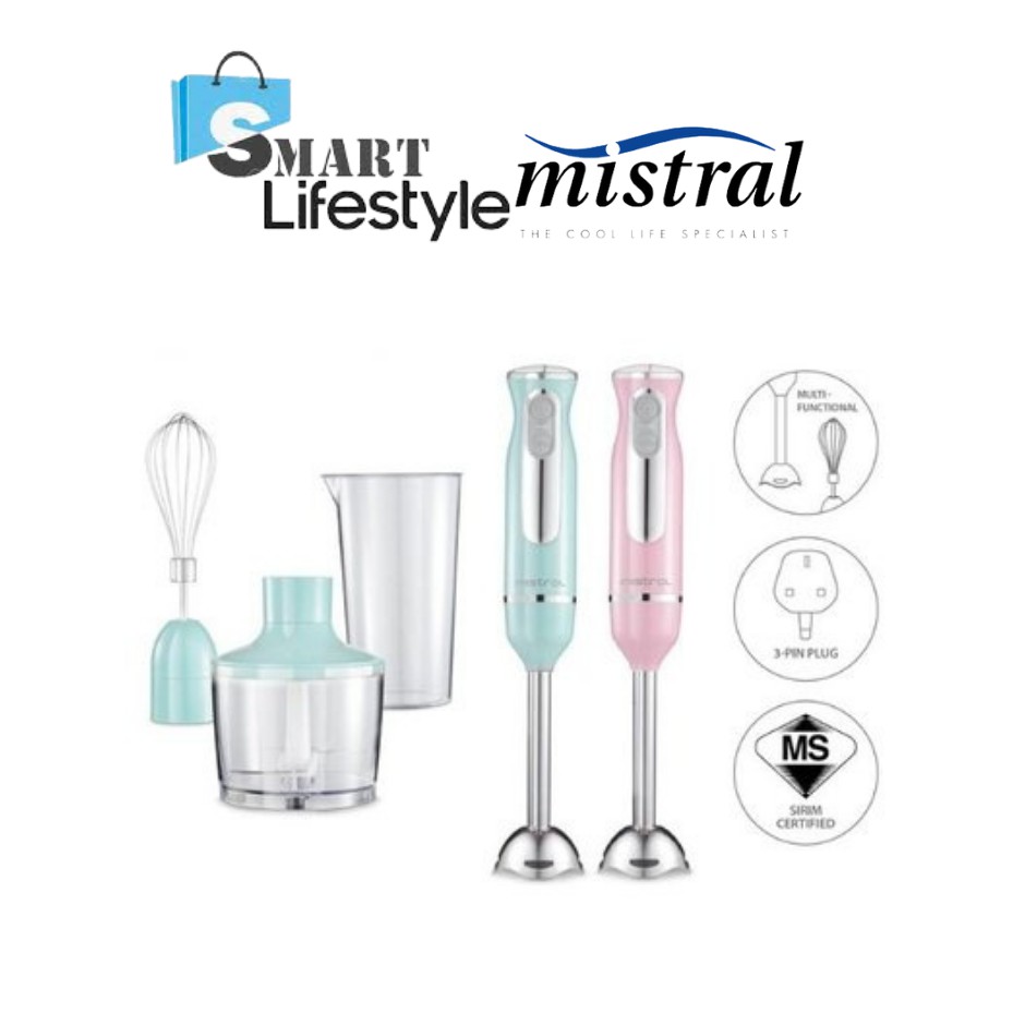 Mistral MHB1902 Multifunctional Hand Blender 600W MHB1902 | Shopee Malaysia