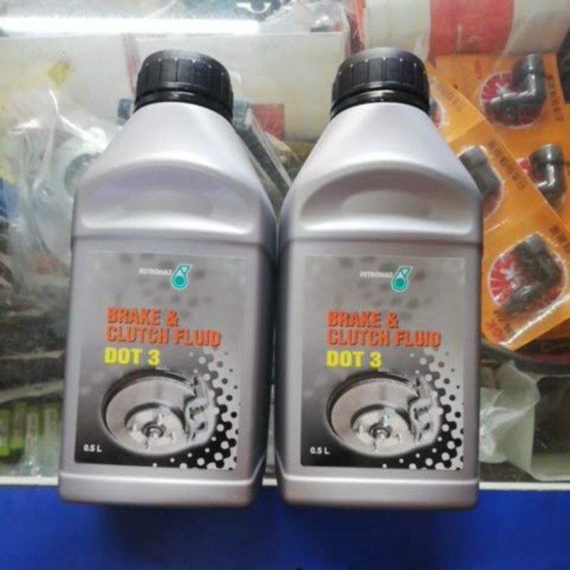 PETRONAS Brake and Clutch Fluid minyak brake DOT 3 (500ml) | Shopee ...