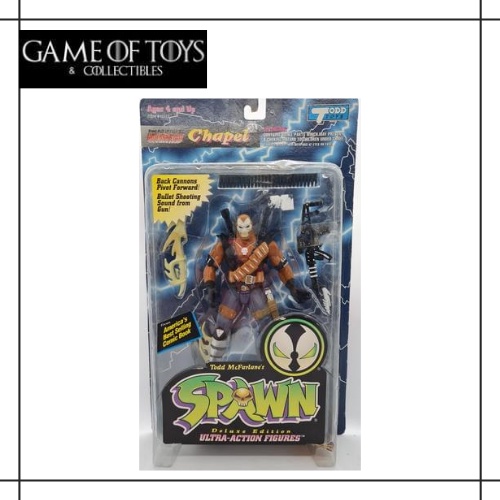 {GOT} SPAWN Deluxe Edition CHAPEL Ultra-Action Figure *Sealed* -b17 ...