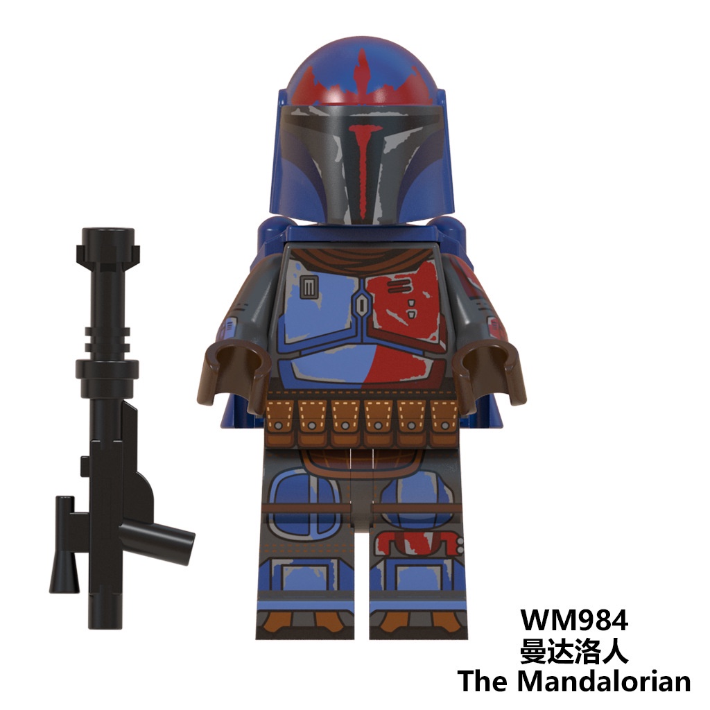 Star Wars Minifigures Building Blocks Toys Mandalorian Series Ahsoka ...