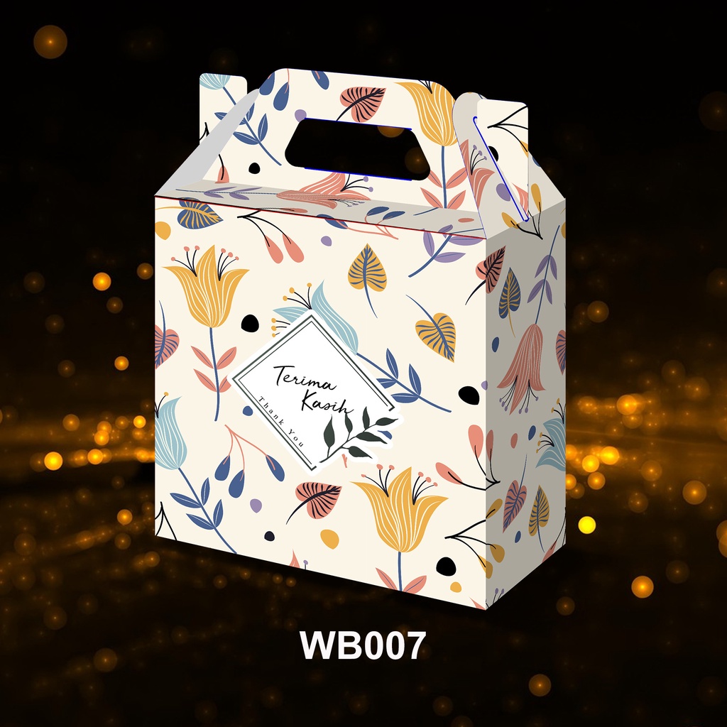 100pcs PROMOSI Doorgift Box | Wedding Box | Goodies Box | Kotak Kahwin ...