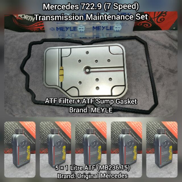 Mercedes Benz W204 W205 W212 W221 R172 with 722.9 Gearbox (7 Speed ...