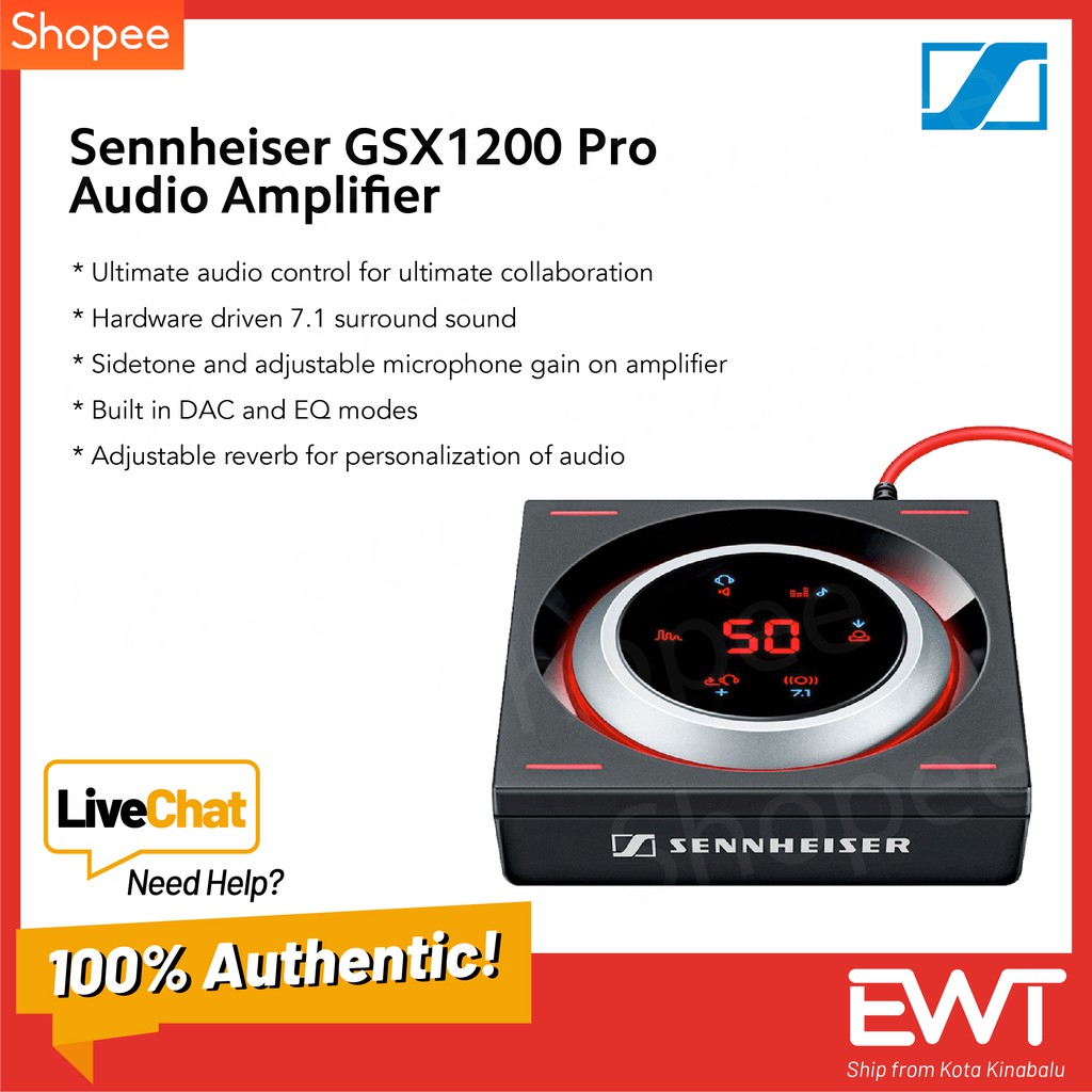 Sennheiser GSX 1200 Pro Audio Amplifier 100% GENUINE! | Shopee Malaysia