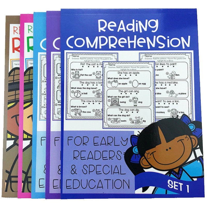 Reading Comprehension Early Reader Educational Children Learn English ...