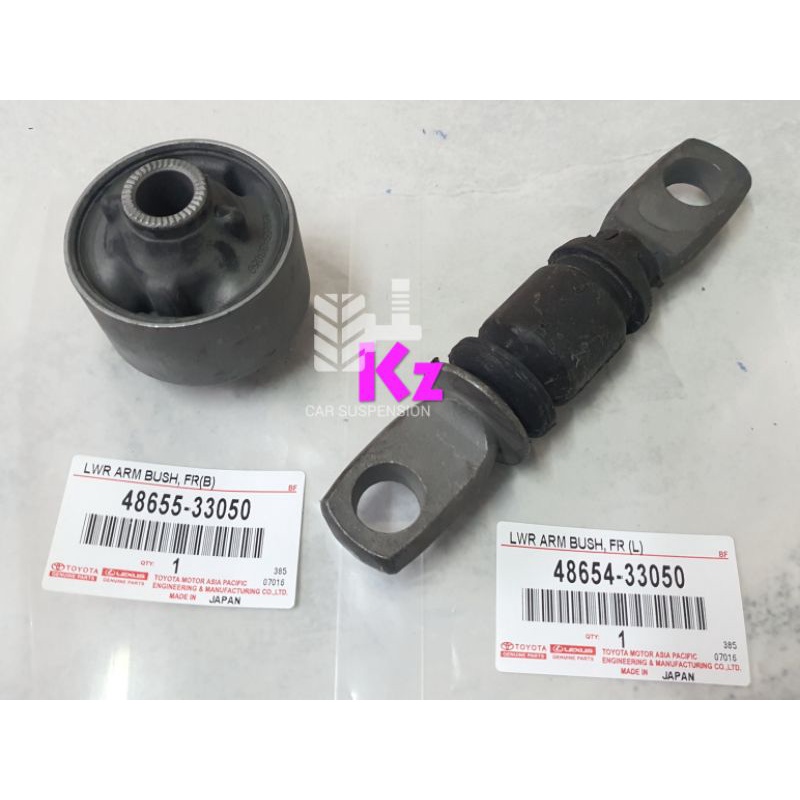 TOYOTA JAPAN - 1 SET 4PCS -FRONT LOWER ARM BUSH - TOYOTA ESTIMA ACR30/MCR30 /ALPHARD ANH10/MNH10 ...