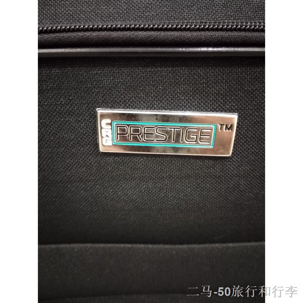 2 IN 1 SET (20INCH + 24INCH) COTTON FABRIC POLYESTER TRAVEL LUGGAGE BAG ...