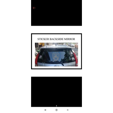 car sticker backside mirror | Shopee Malaysia