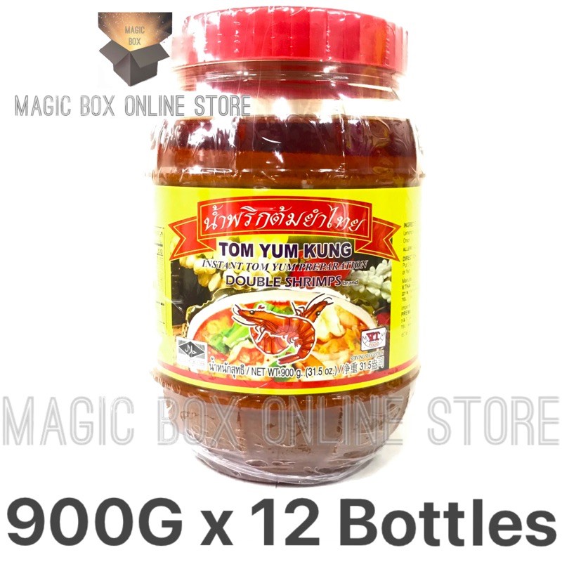 🔥READY STOCK🔥 DOUBLE SHRIMP TOMYAM PASTE THAI TOMYUM PES TOM YAM VTHAI ...