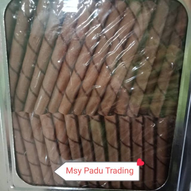Biskut Roll Wafer Stick Coklat (1kg) | Shopee Malaysia