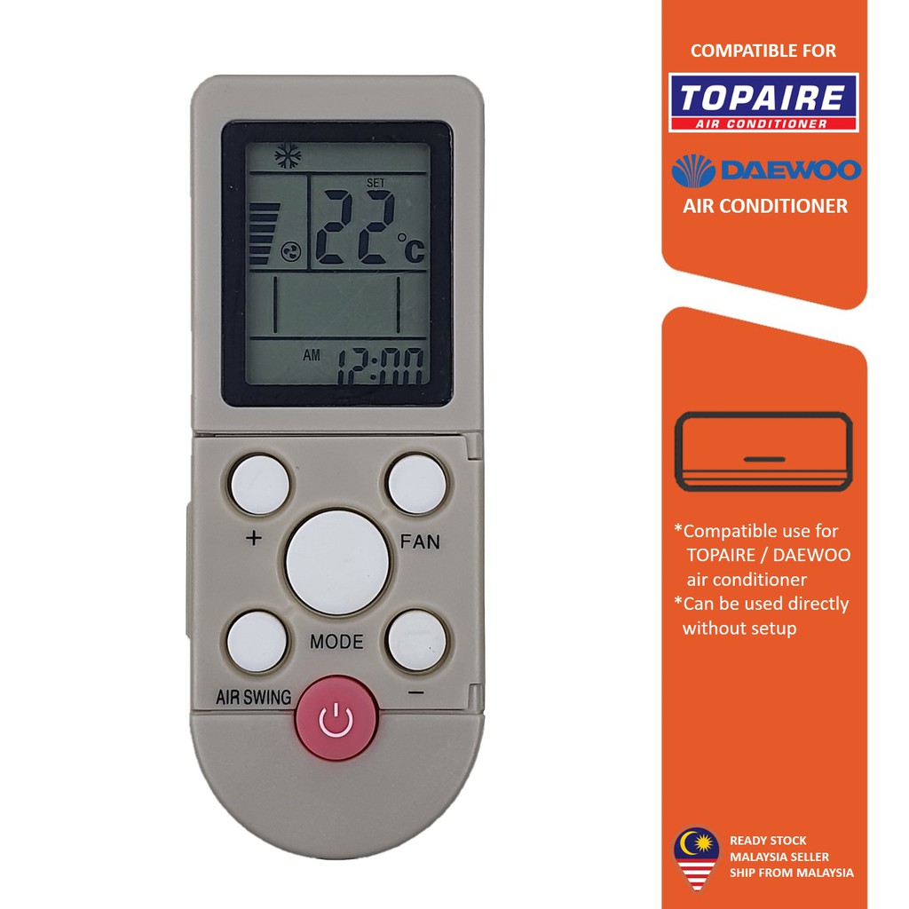 Topaire Deawoo Replacement For Deawoo Topaire Air Cond Aircond Air ...