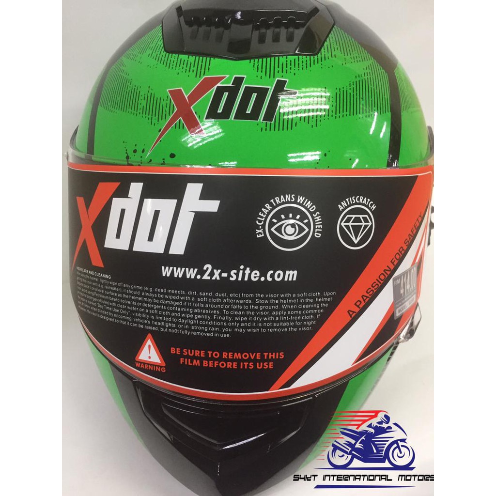 X Dot Helmet Full Face(Ready Stock) | Shopee Malaysia