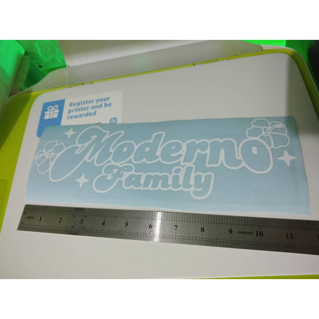 💥Sticker Moderno Family💥 | Shopee Malaysia