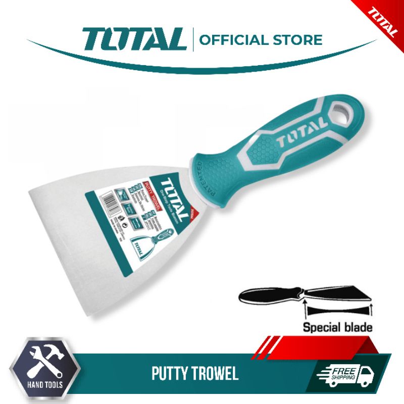 Total Putty Trowel (40mm-150mm) THT83606/THT83806/THT831006/THT831256 ...