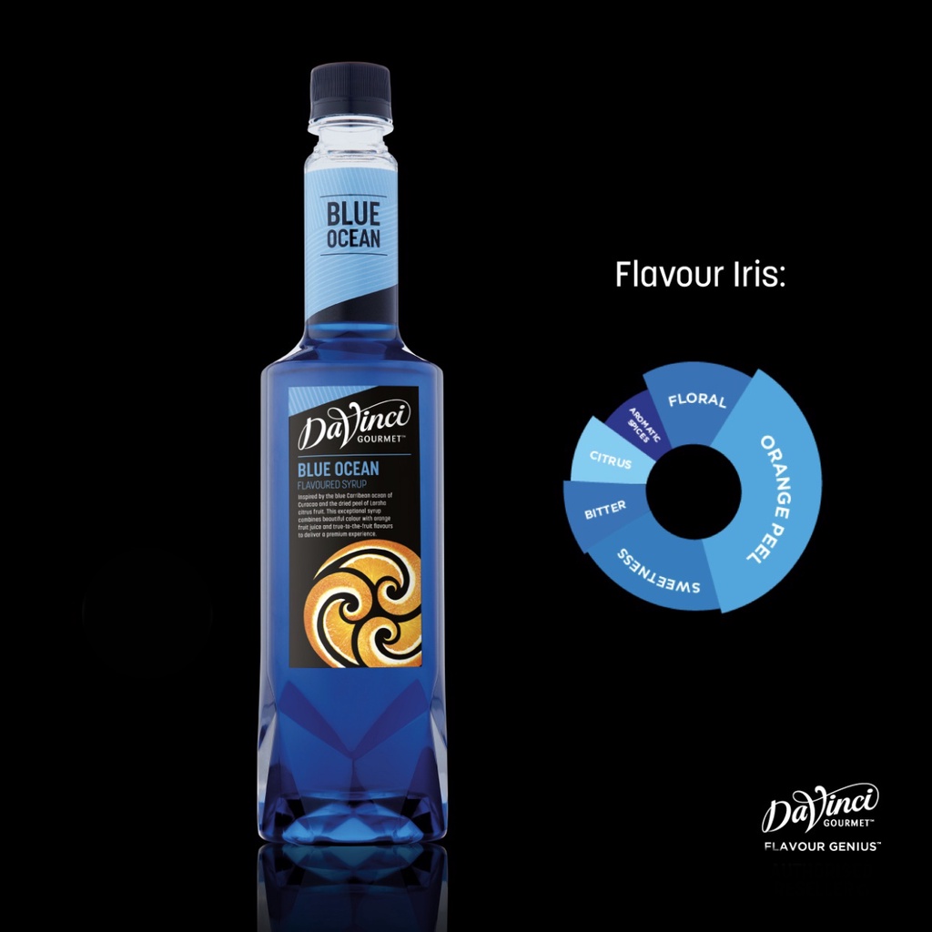DaVinci Gourmet Blue Ocean Syrup (750ml) | Shopee Malaysia